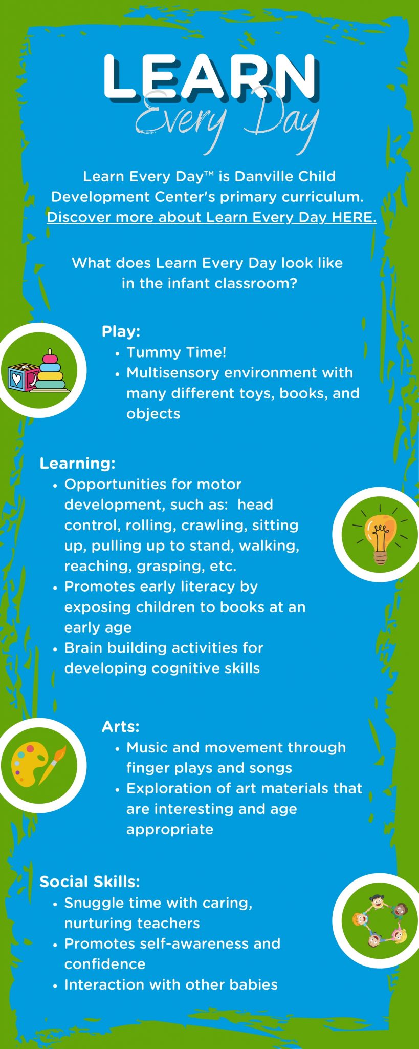 Programs for Infants | Infant Daycare Danville PA | DCDC